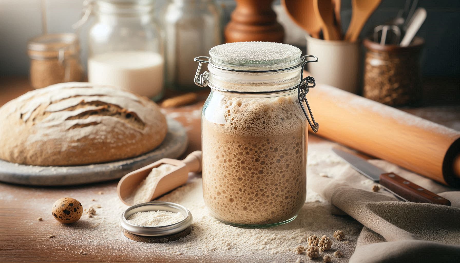 Žitný kvásek: tajemství, které nadýchané a chutné pečivo